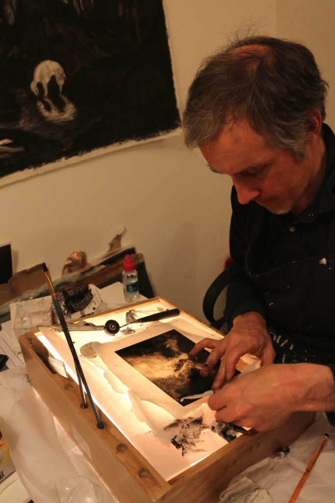David Begley's New Monotypes - Jackson's Art Blog