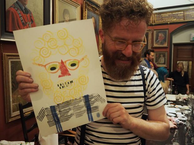 Stephen Fowler is an artist and illustrator specialising in rubber ...