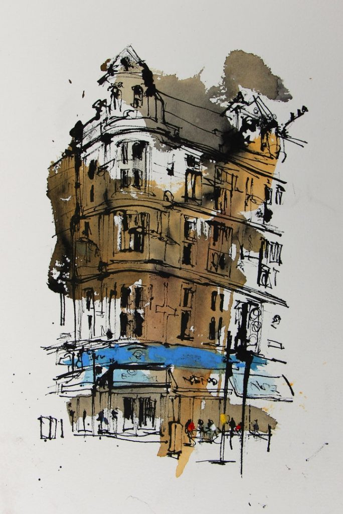 Urban Sketching Competition Winners Announced - Jackson's Art Blog