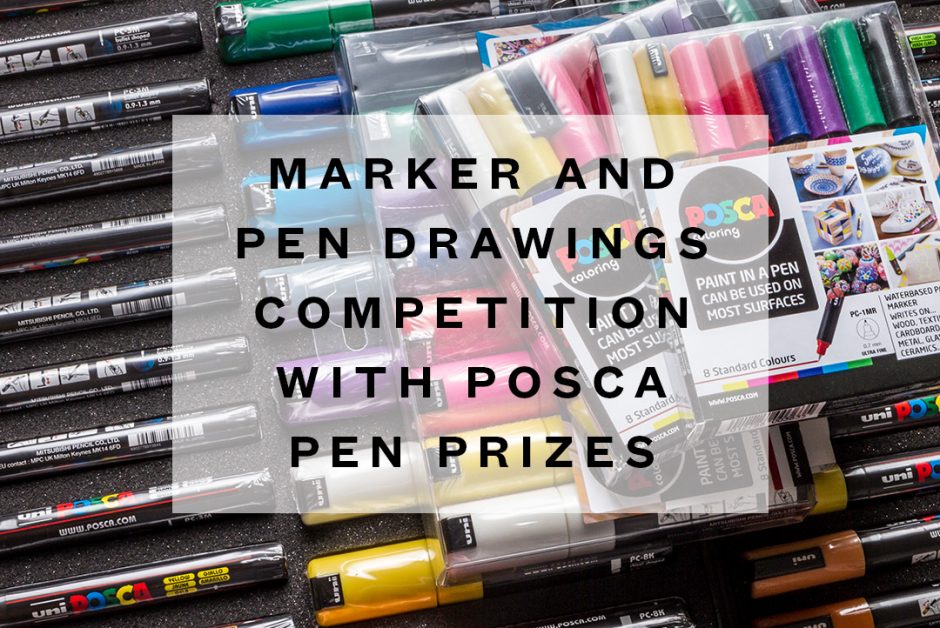 Markers and Pen Drawing Competition with Uni Posca Prizes - Jackson's ...