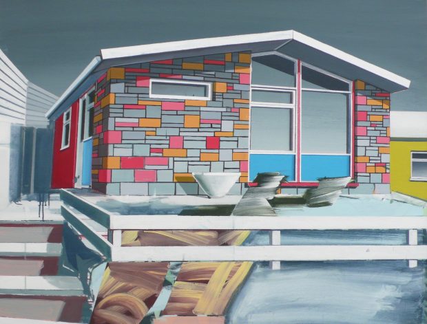 Paul Crook: Empty Buildings in Candy Colours - Jackson's Art ...