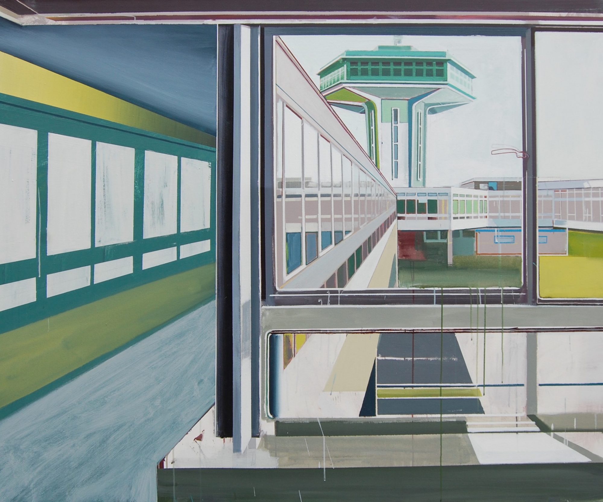 Paul Crook: Empty Buildings in Candy Colours - Jackson's Art ...