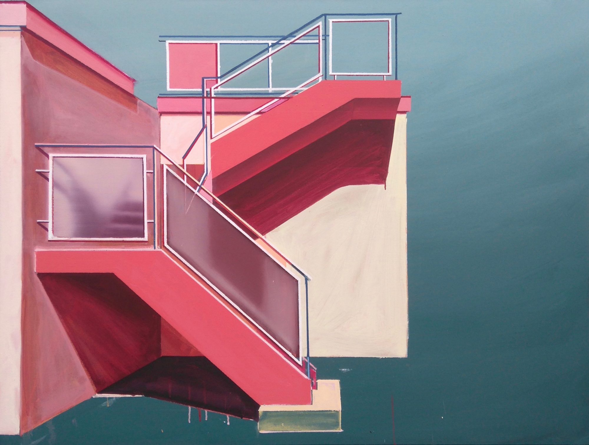 Paul Crook: Empty Buildings in Candy Colours - Jackson's Art ...
