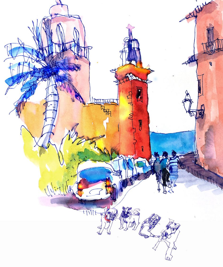 6 Tips for Sketching with Aero Color Professional Inks With Tine Klein ...