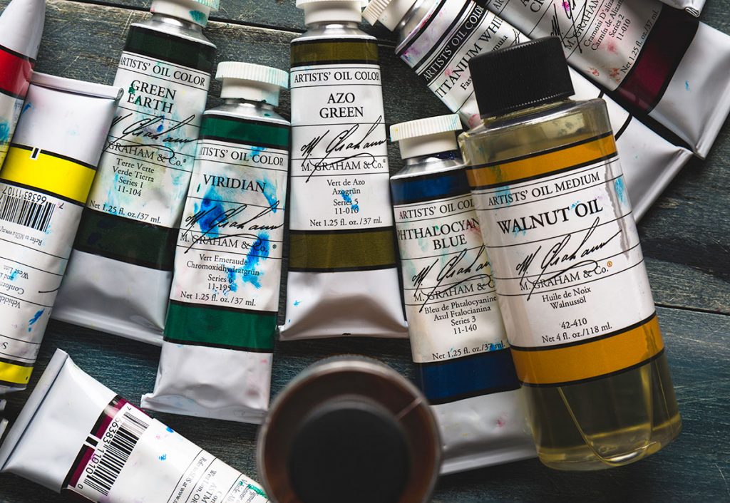 M. Graham Oil Colours - Made with Walnut Oil - Jackson's Art Blog