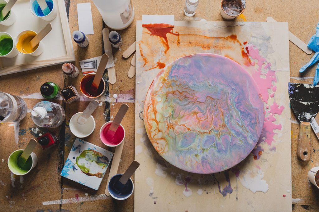 Don't Be a Square - Preparing Circular Painting Panels - Jackson's Art Blog