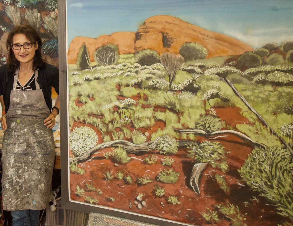 Lydia Bauman: Looking for Georgia O'Keeffe - Jackson's Art Blog