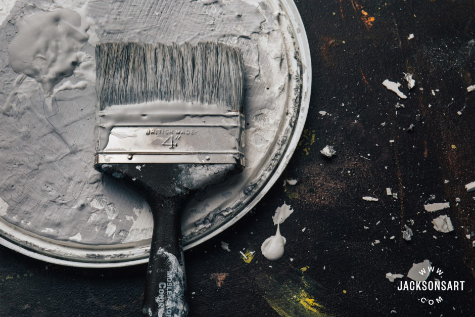 Priming Your Canvas With House Paint - Jackson's Art Blog