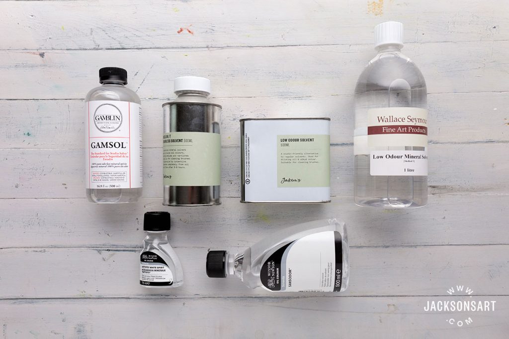Solvent Safety Guide: Taking Care With Oil Paint Solvents - Jackson's ...