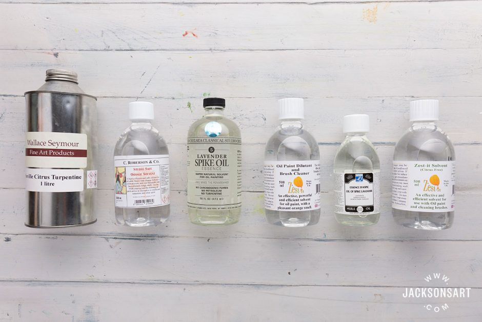 Solvent Safety Guide: Taking Care With Oil Paint Solvents - Jackson's ...
