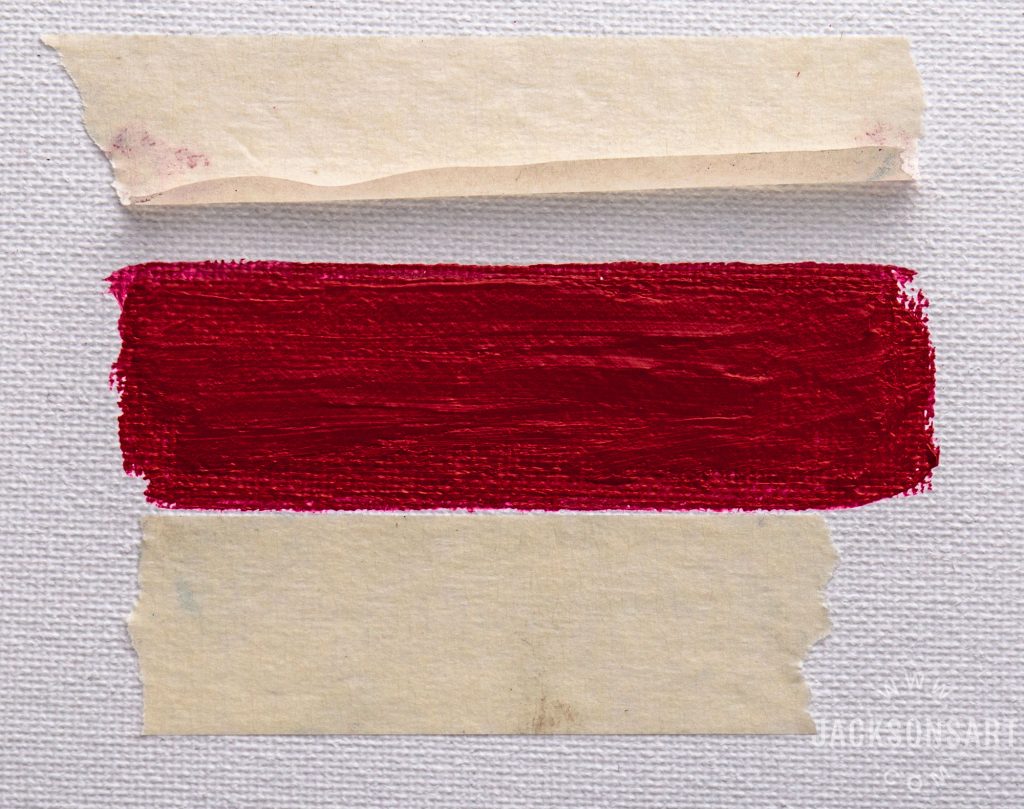 Sealing Your Masking Tape for Better Hard Edges in Acrylic Painting ...