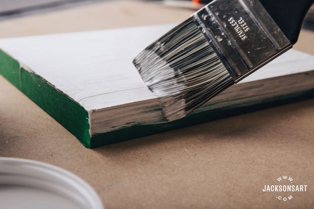 Making a Canvas Painting Panel - Jackson's Art Blog