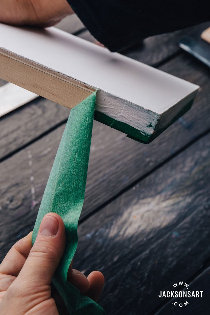 Making a Canvas Painting Panel - Jackson's Art Blog