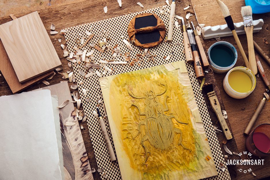 Japanese Woodblock Printmaking Explained - Jackson's Art Blog Jackson's ...