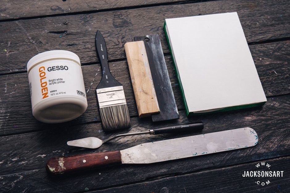 Making a Canvas Painting Panel - Jackson's Art Blog