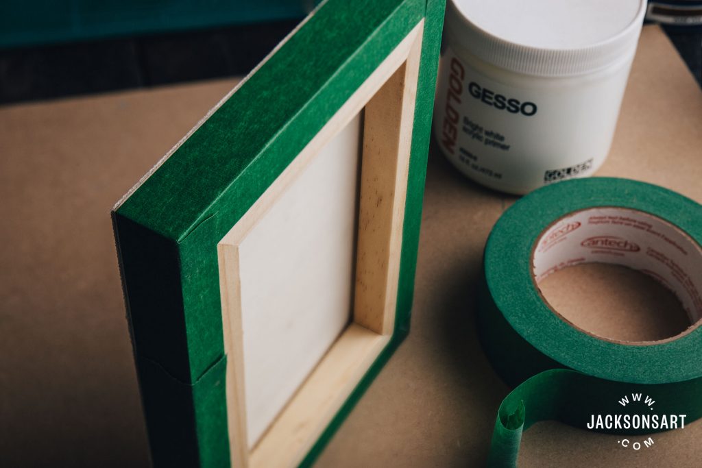 Making a Canvas Painting Panel - Jackson's Art Blog