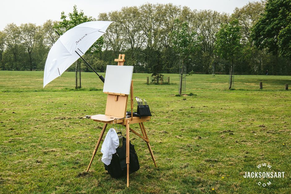 Plein Air Set Up for Oil Painting - Jackson's Art Blog Jackson's Art Blog