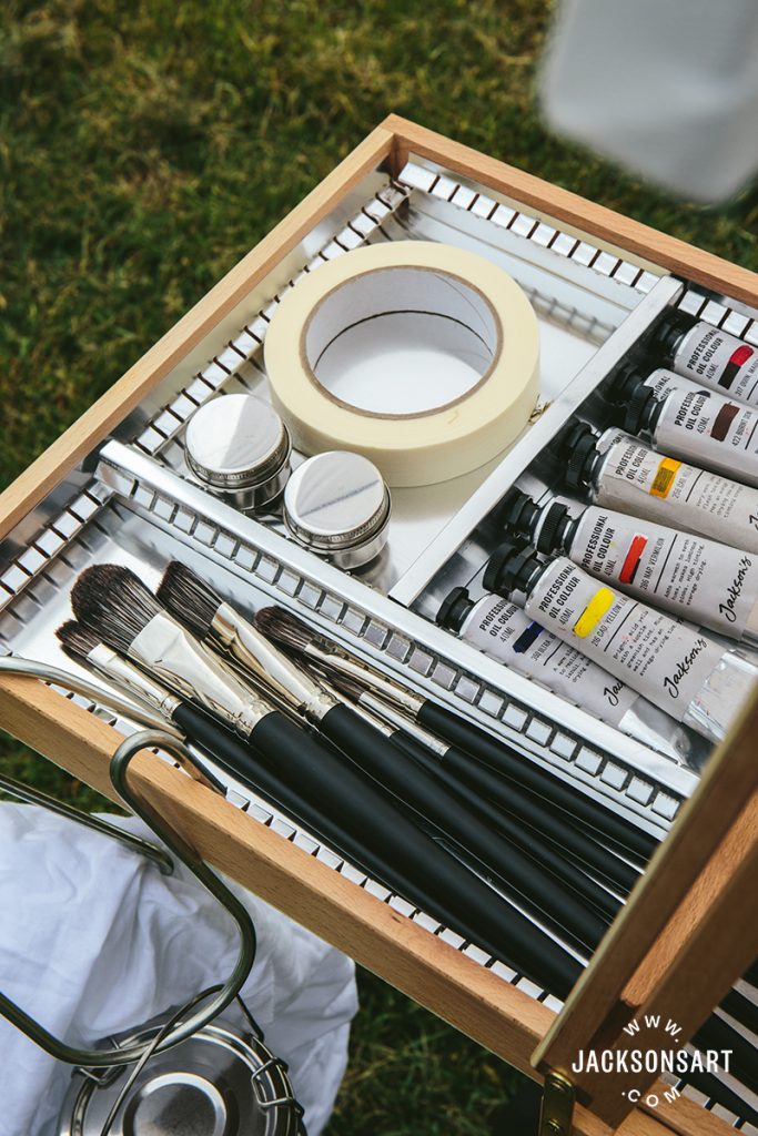 Plein Air Set Up for Oil Painting - Jackson's Art Blog Jackson's Art Blog