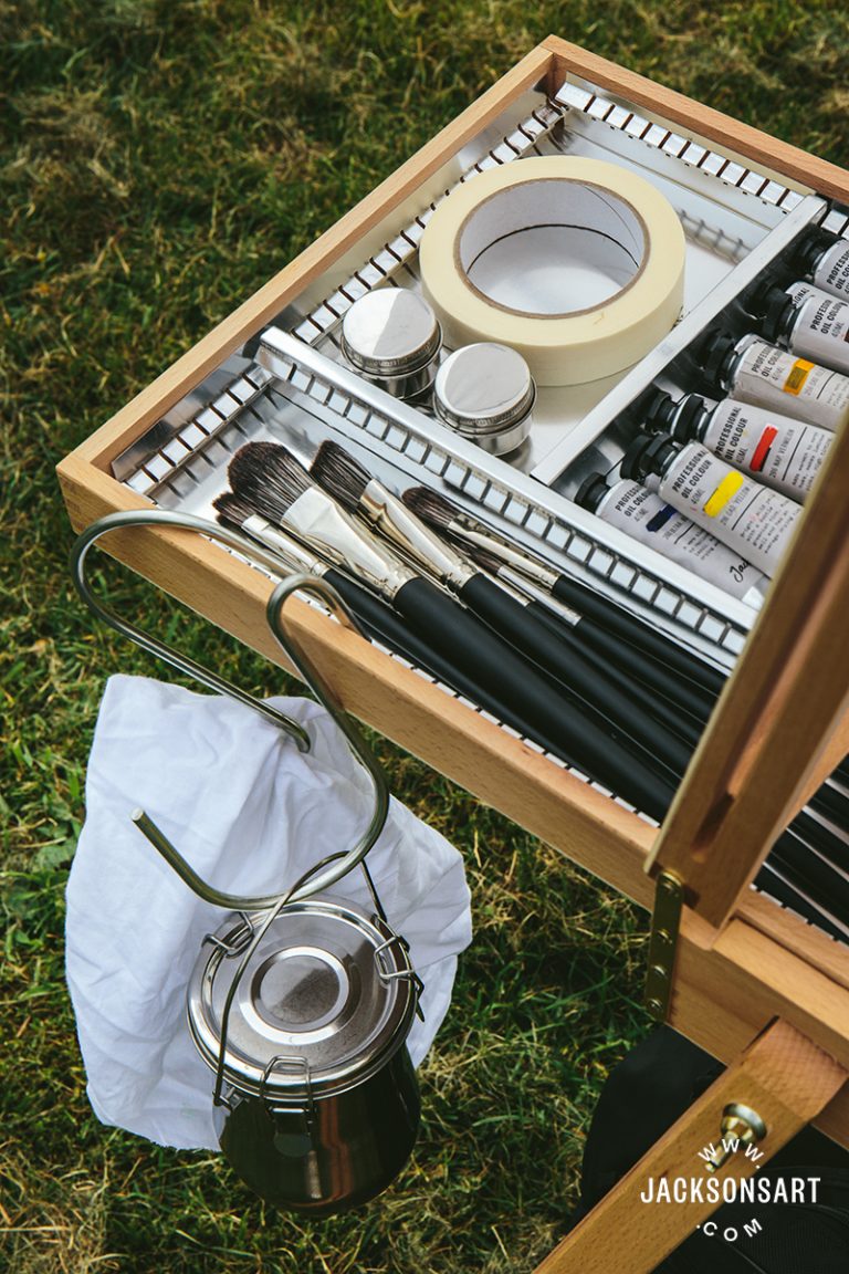 Plein Air Set Up for Oil Painting - Jackson's Art Blog