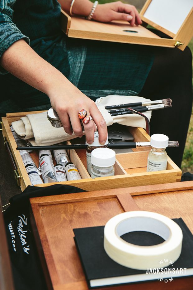 Plein Air Set Up for Oil Painting - Jackson's Art Blog