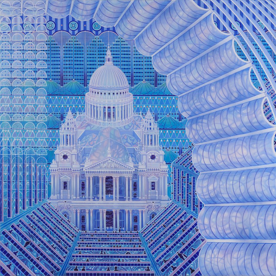 Caio Locke: Painted Utopian Futures - Jackson's Art Blog