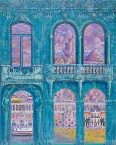 Caio Locke: Painted Utopian Futures - Jackson's Art Blog