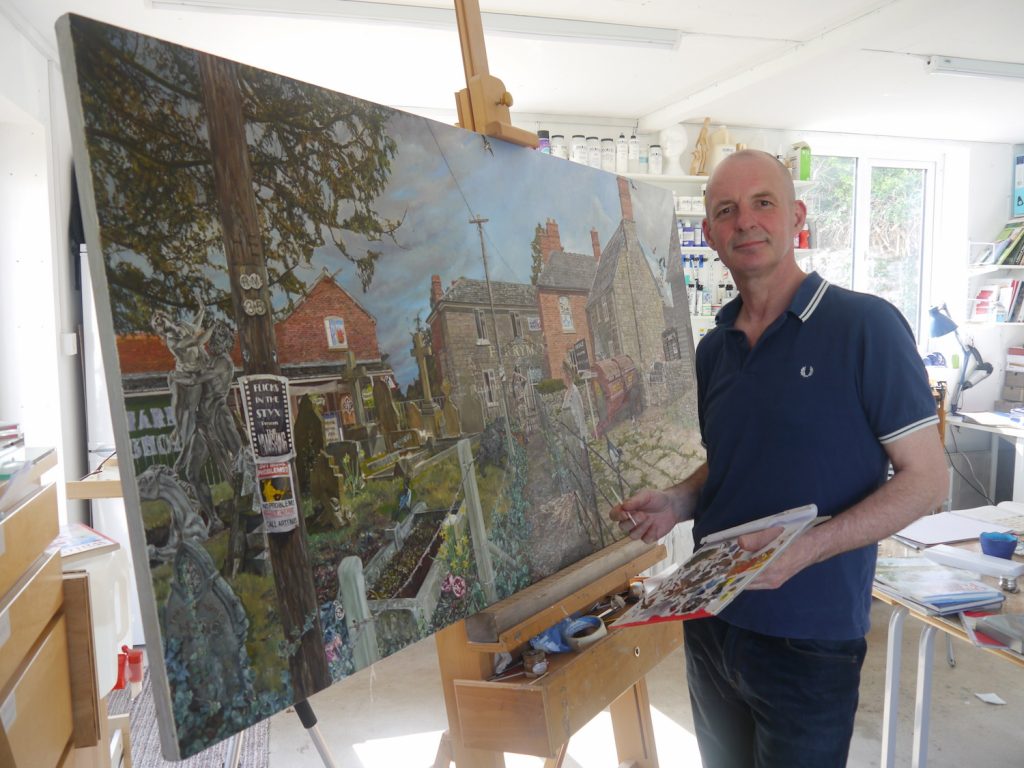 Mark Finch: With the Muses - Jackson's Art Blog