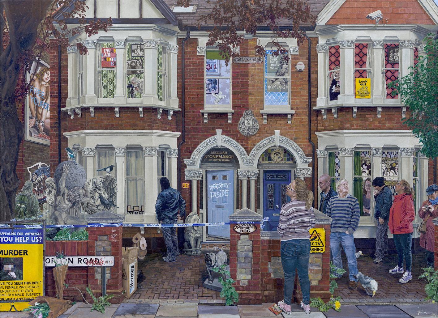 Mark Finch: With the Muses - Jackson's Art Blog