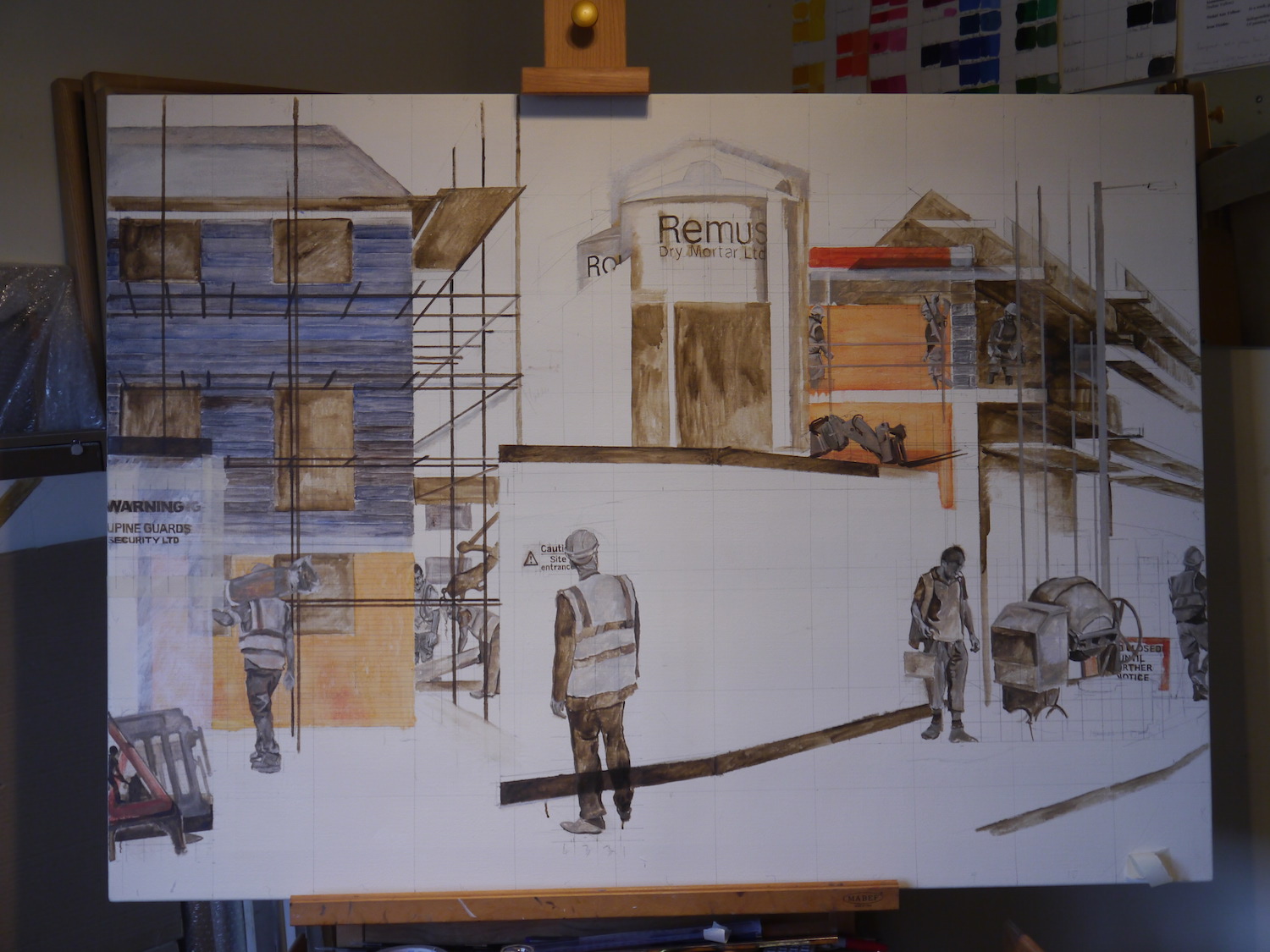 Mark Finch: With the Muses - Jackson's Art Blog