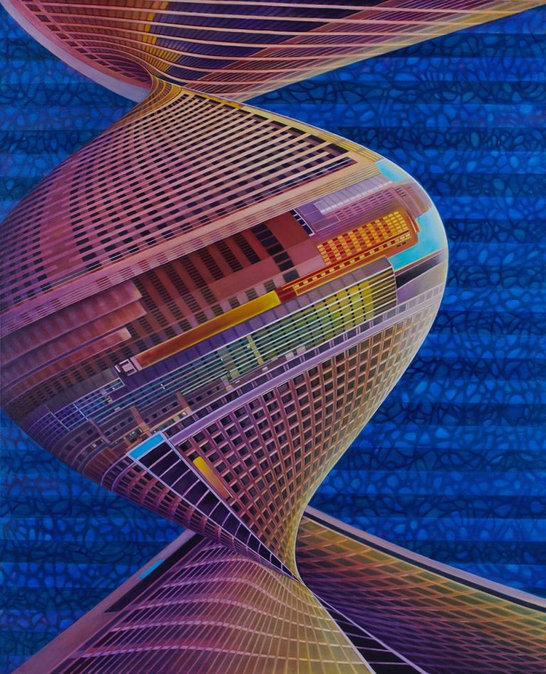 Caio Locke: Painted Utopian Futures - Jackson's Art Blog