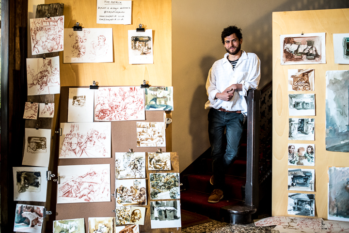Tim Patrick Reflects on Venice Residency - Interview - Jackson's Art Blog