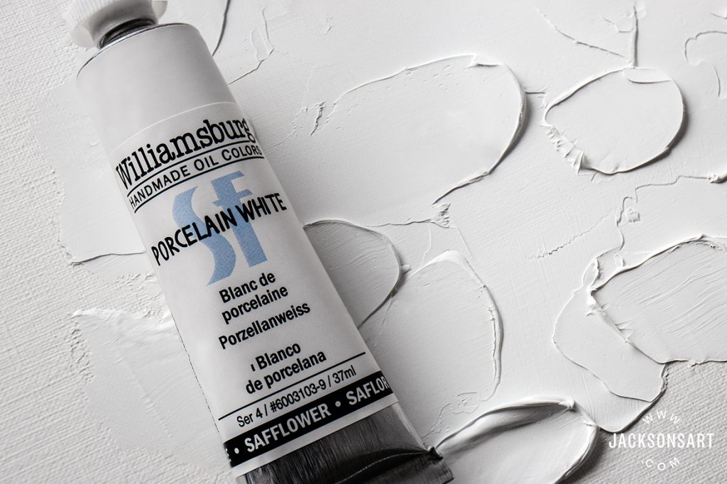 The Difference Between Four White Oil Paints - Jackson's Art Blog ...