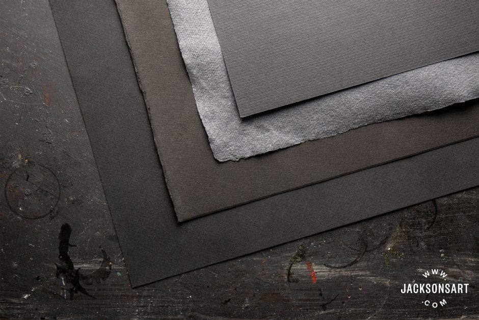 Black Watercolour Paper Comparison - Jackson's Art Blog