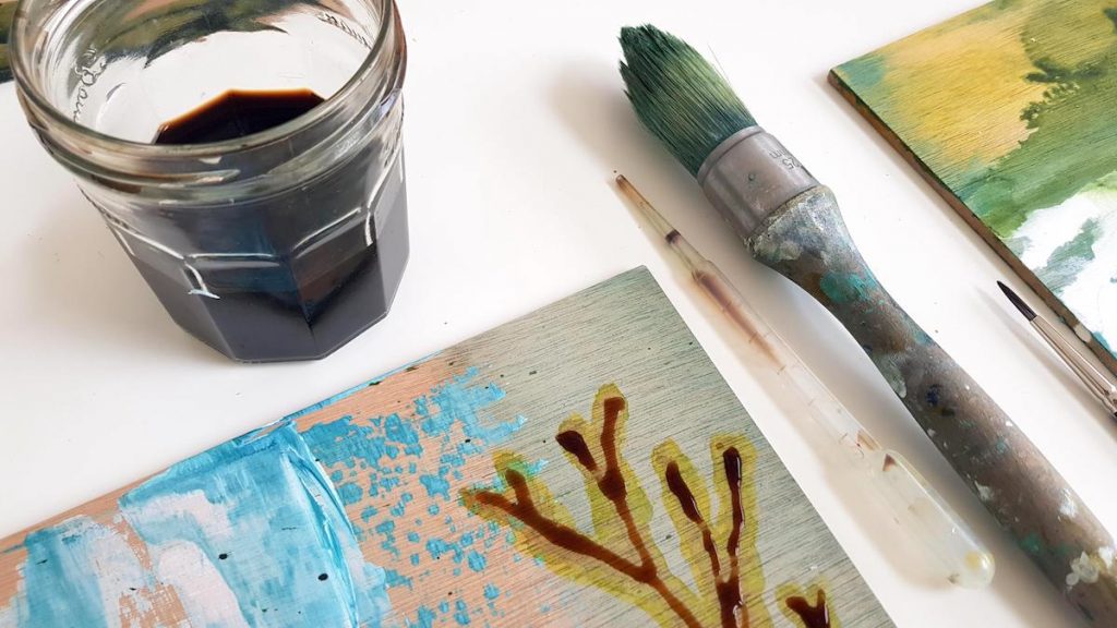 Using Carving to Add Texture to Paintings - Jackson's Art Blog Jackson ...