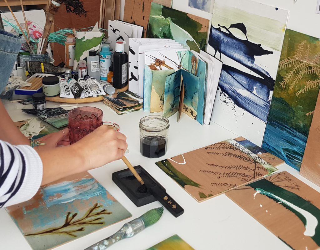 Using Carving to Add Texture to Paintings - Jackson's Art Blog Jackson ...