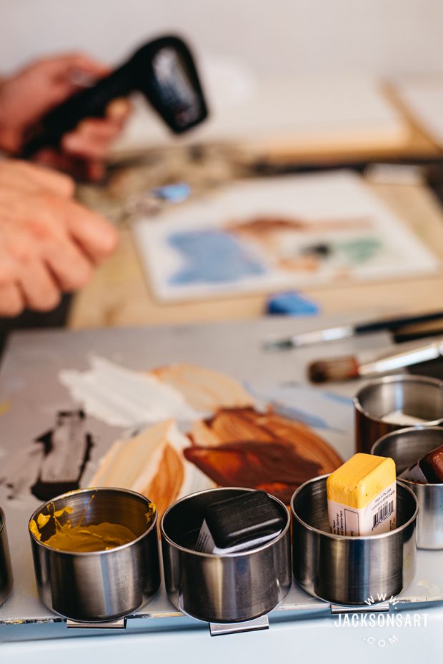 An Introduction to Encaustic Wax - Jackson's Art Blog Jackson's Art Blog