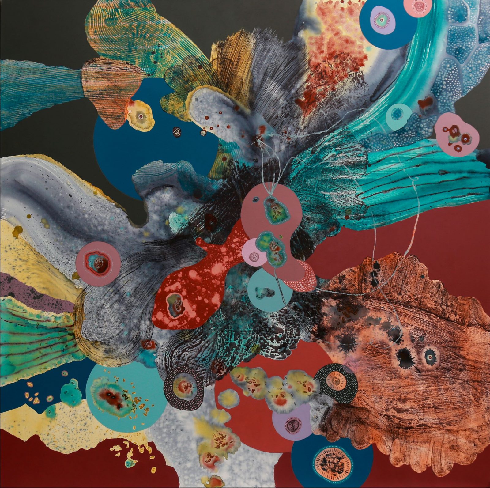 Marc Standing: Organic and Meditative Layering - Jackson's Art Blog