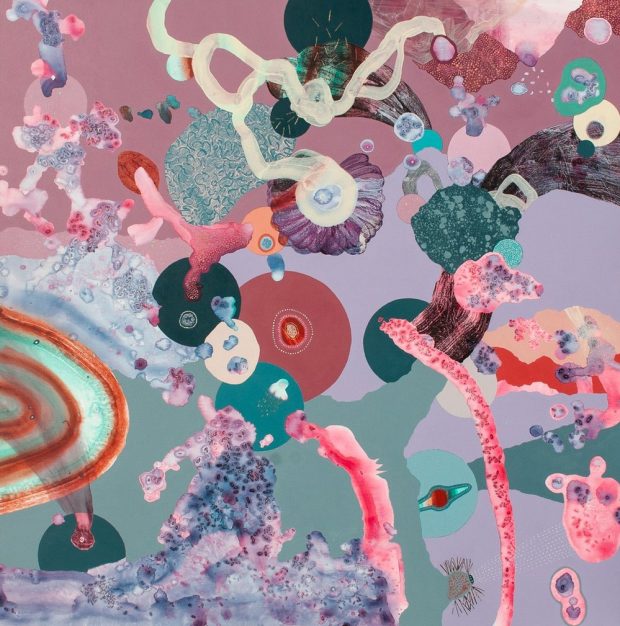 Marc Standing: Organic and Meditative Layering - Jackson's Art Blog