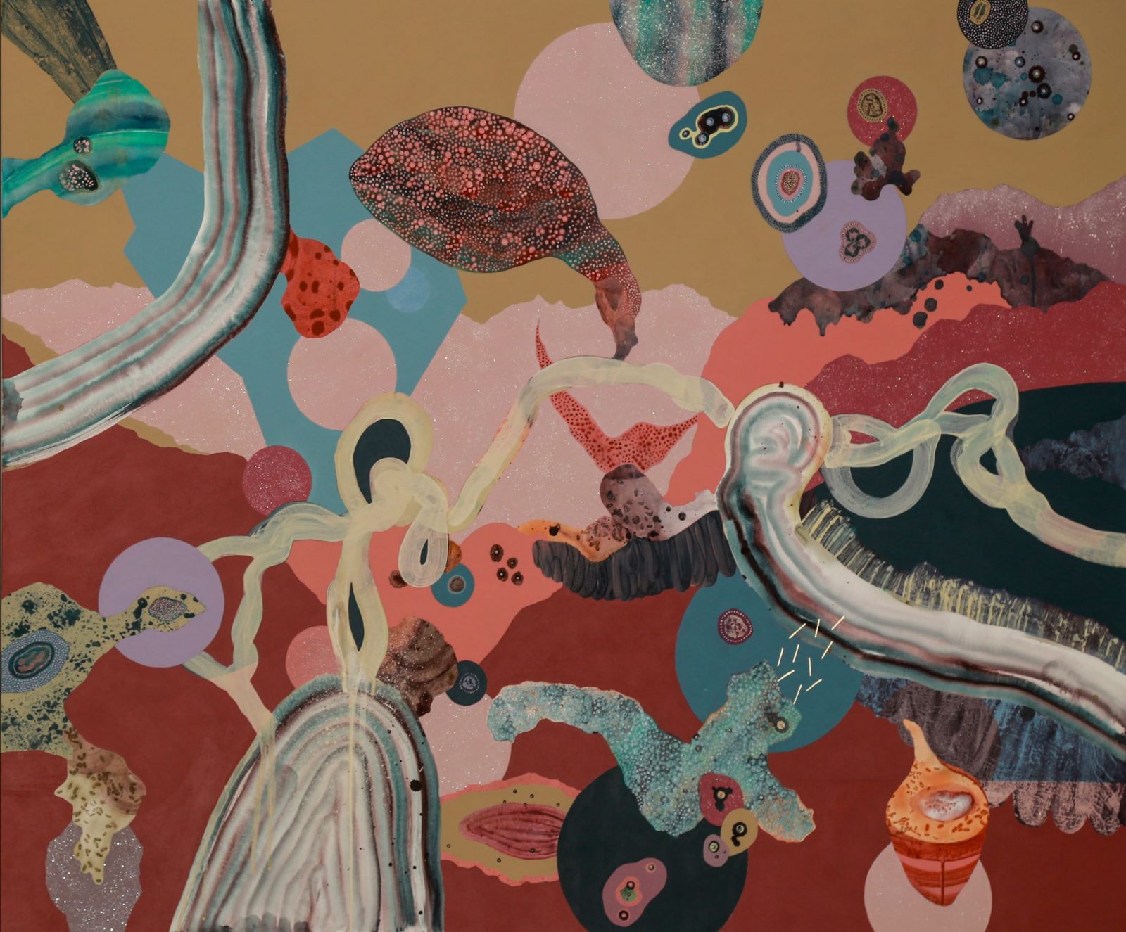 Marc Standing: Organic and Meditative Layering - Jackson's Art Blog