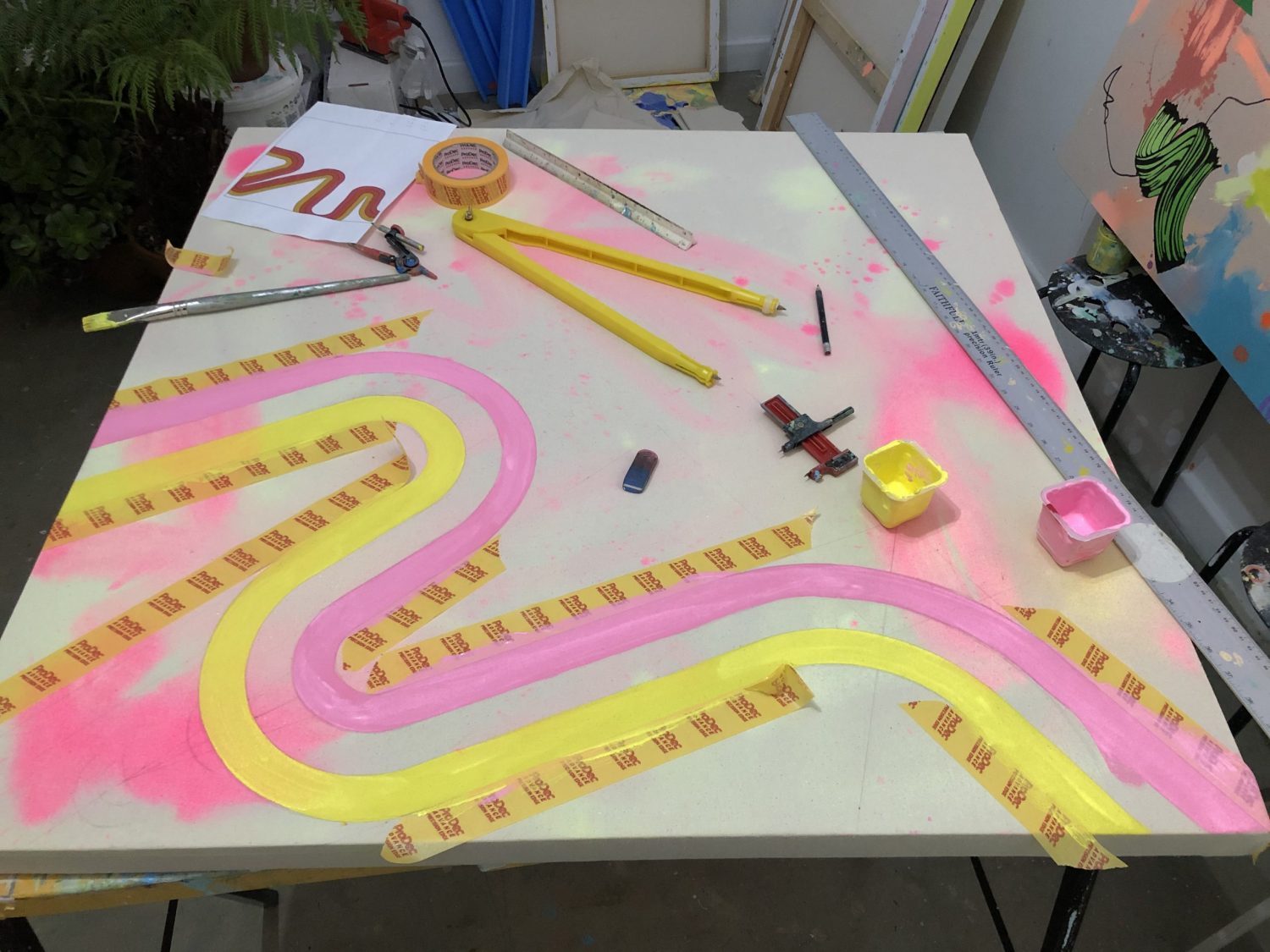 James Tebbutt: A Playful Interrogation of Paint - Jackson's Art Blog