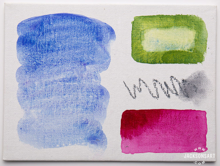 Comparing Watercolour Grounds on Canvas - Jackson's Art Blog Jackson's ...