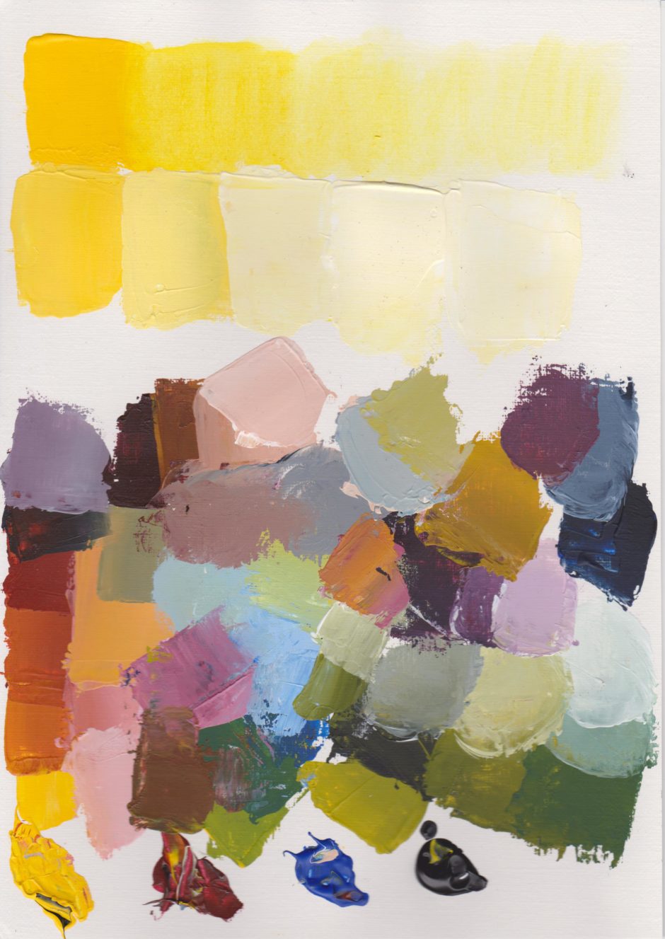 Colour Mixing: Limited Yellow Palettes - Jackson's Art Blog
