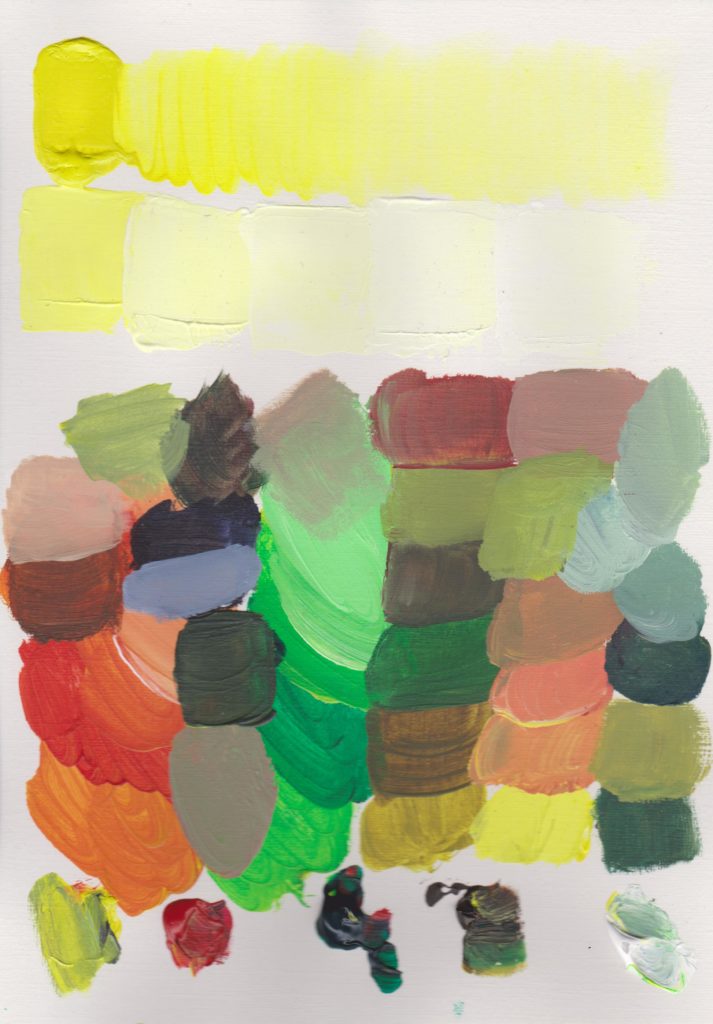 Colour Mixing: Limited Yellow Palettes - Jackson's Art Blog