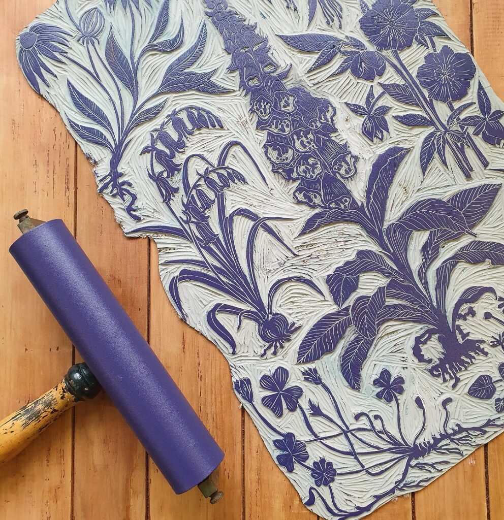 Rachael Louise Hibbs: Botanical Inspired Linocut Prints - Jackson's Art ...