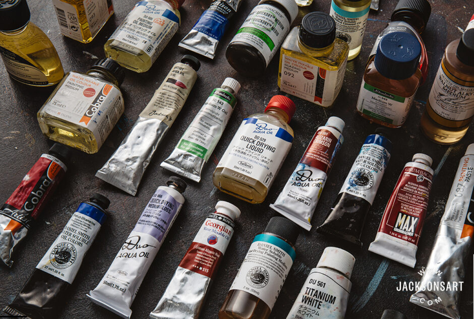Which Oil Painting Solvents Are Best for You? - Jackson's Art ...