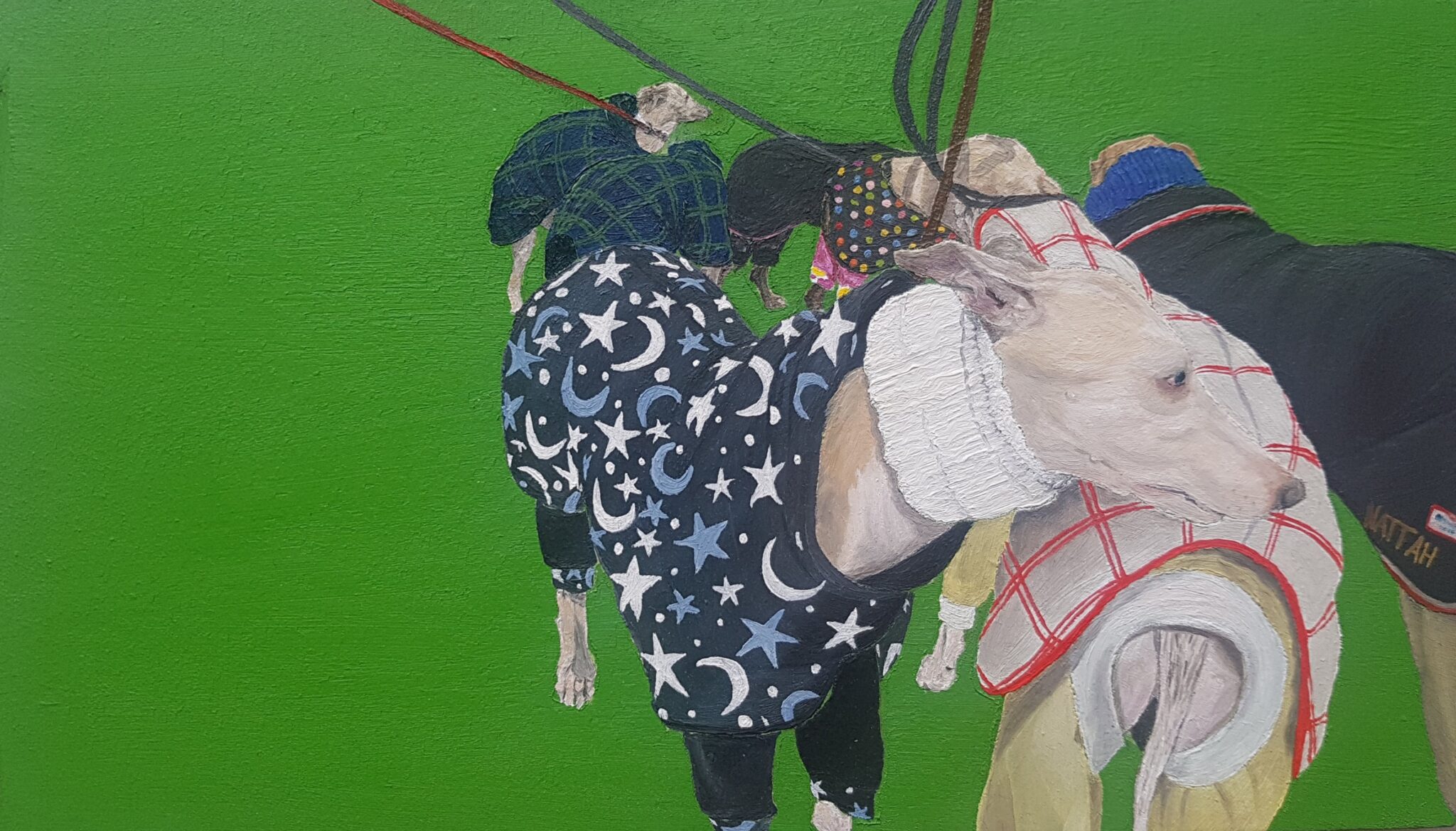 Maddy Buttling: Deified Dogs - Jackson's Art Blog