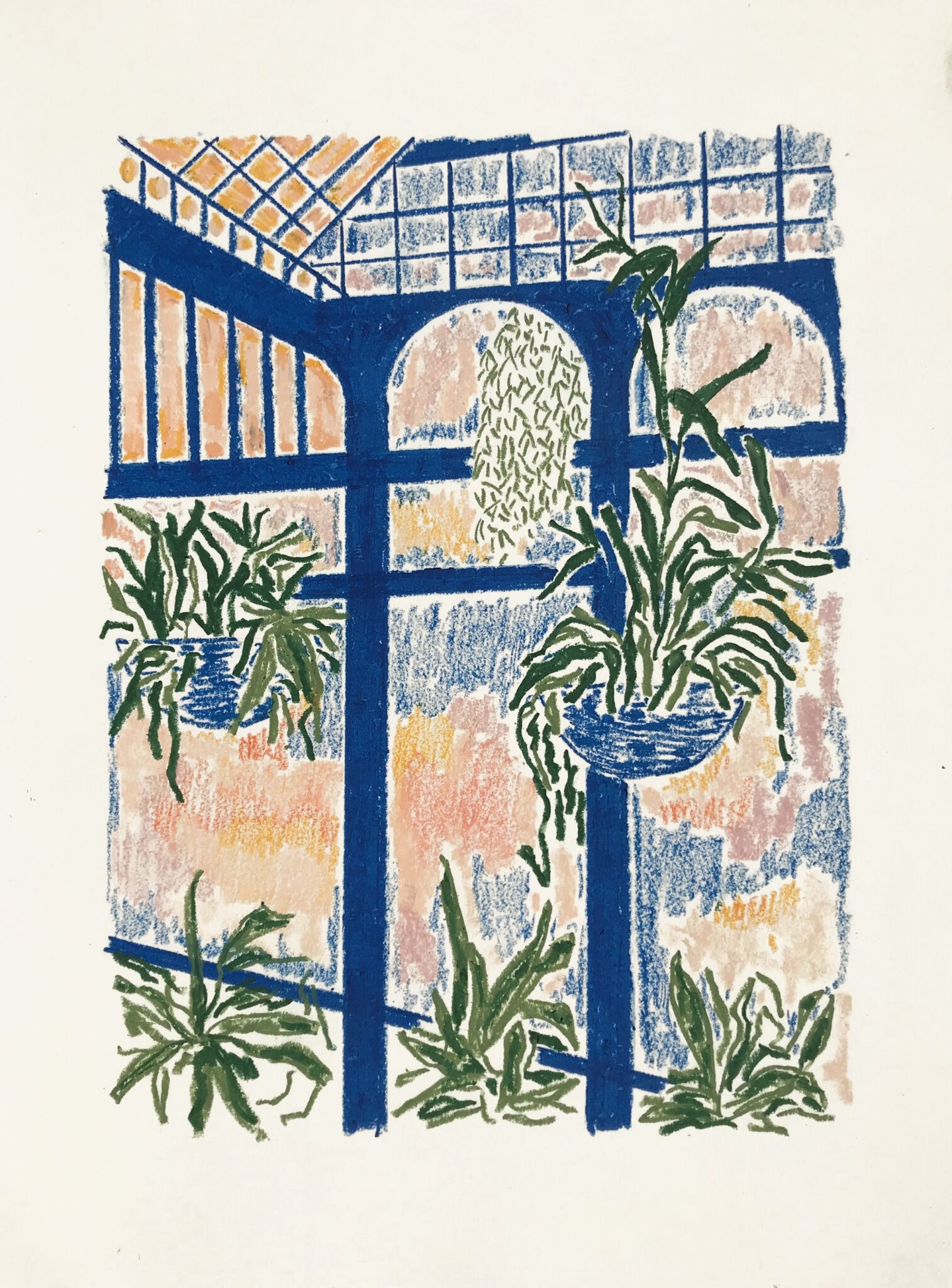 Kate Mary: The Immediate and Visceral Nature of Oil pastels - Jackson's ...