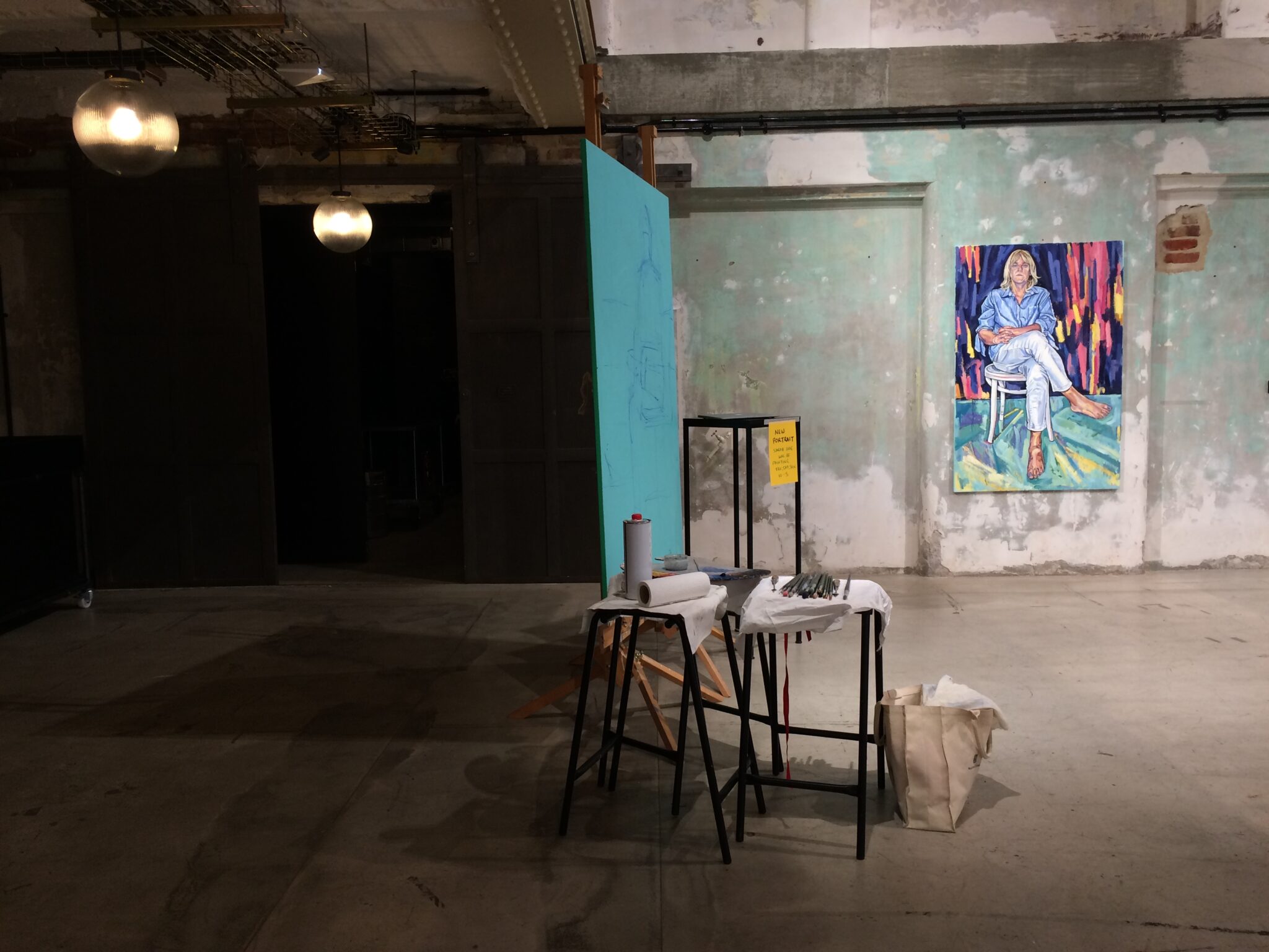 Sarah Jane Moon on Painting Lola Flash - Jackson's Art Blog