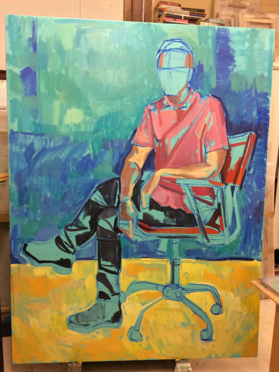 Sarah Jane Moon on Painting Lola Flash - Jackson's Art Blog