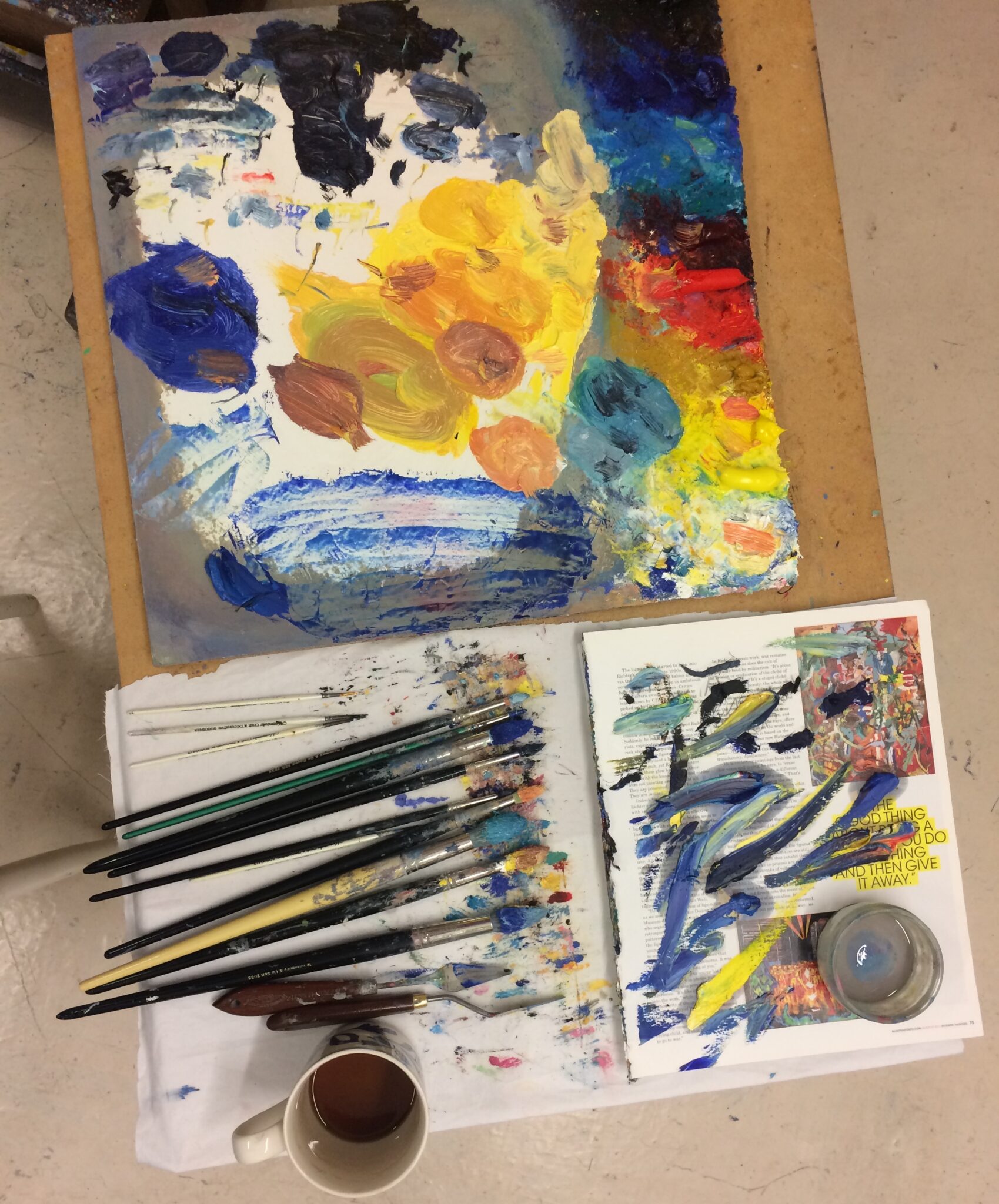 Sarah Jane Moon on Painting Lola Flash - Jackson's Art Blog